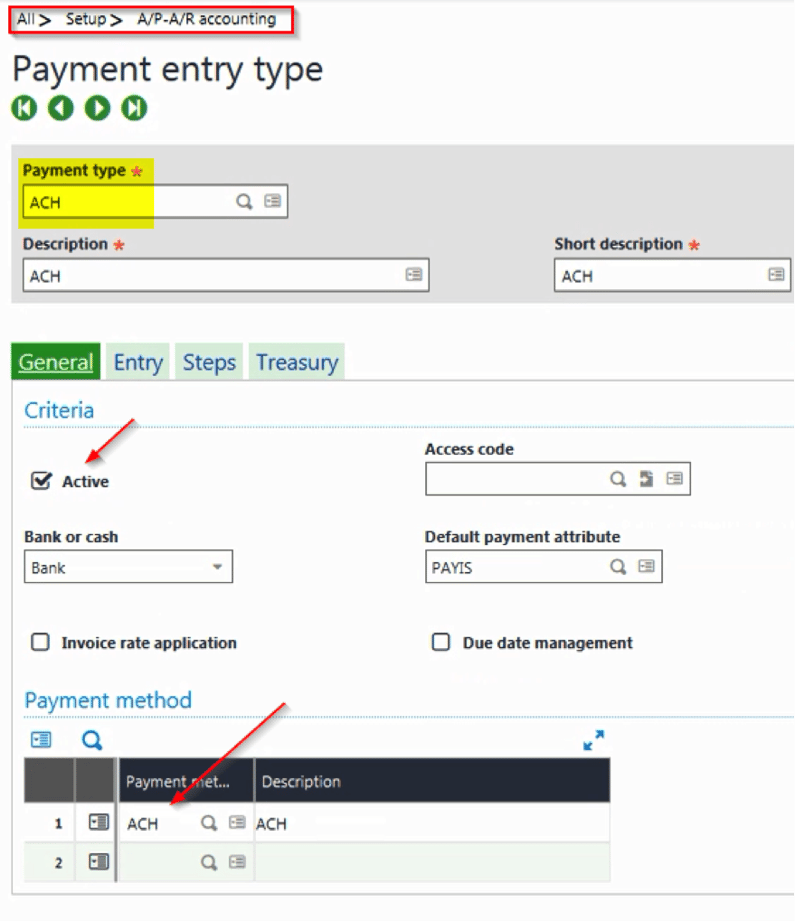 ACH Set-up and Processing with Sage X3