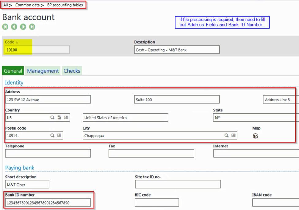 ACH Set-up and Processing with Sage X3
