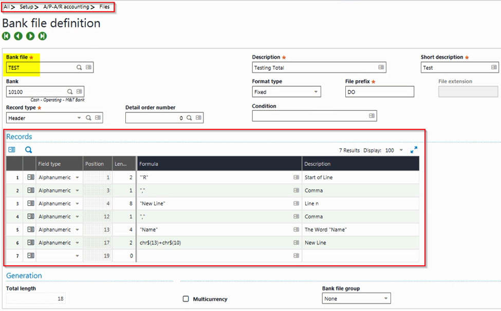 ACH Set-up and Processing with Sage X3